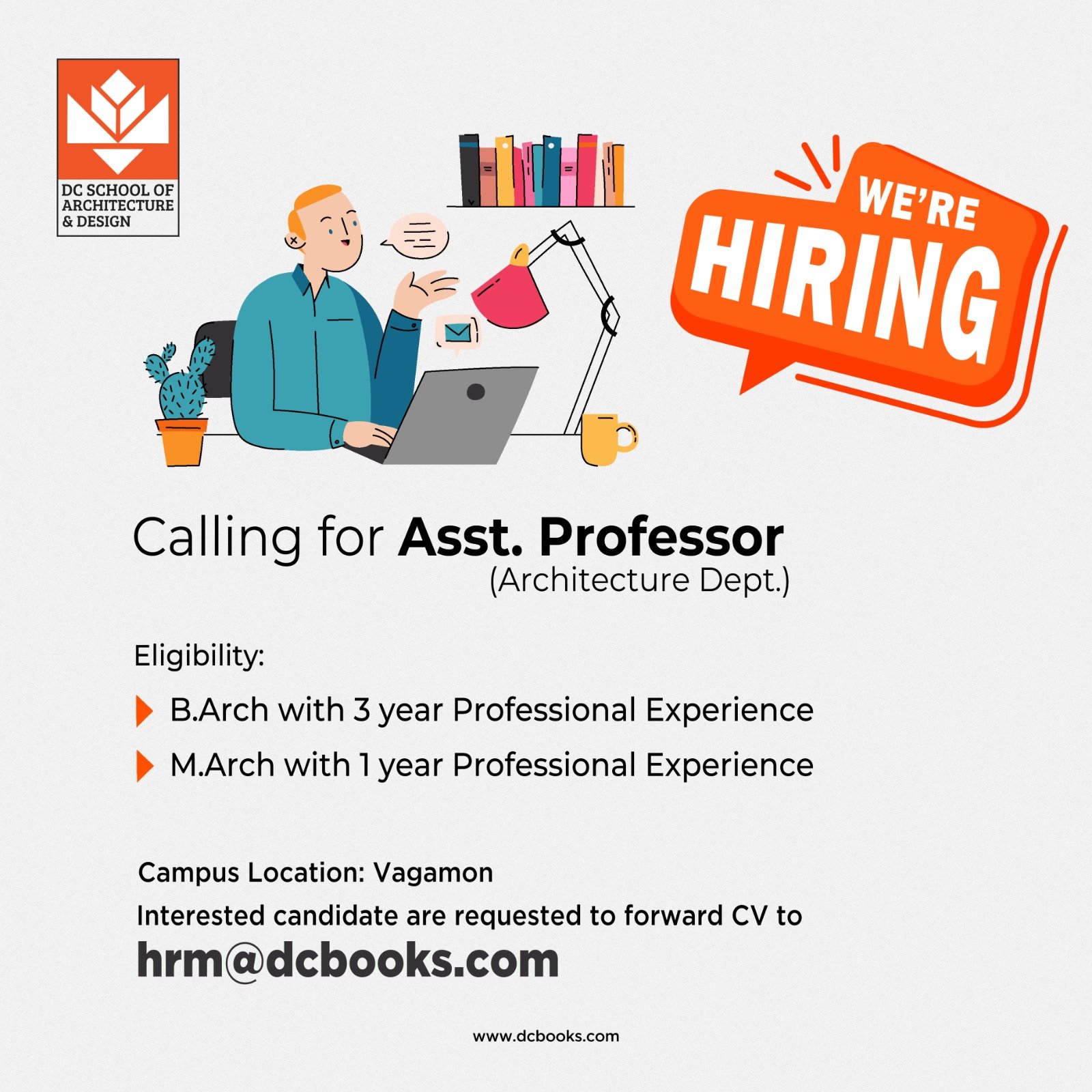 Career Openings at DCSMAT | Teaching & Admin Jobs in Kerala